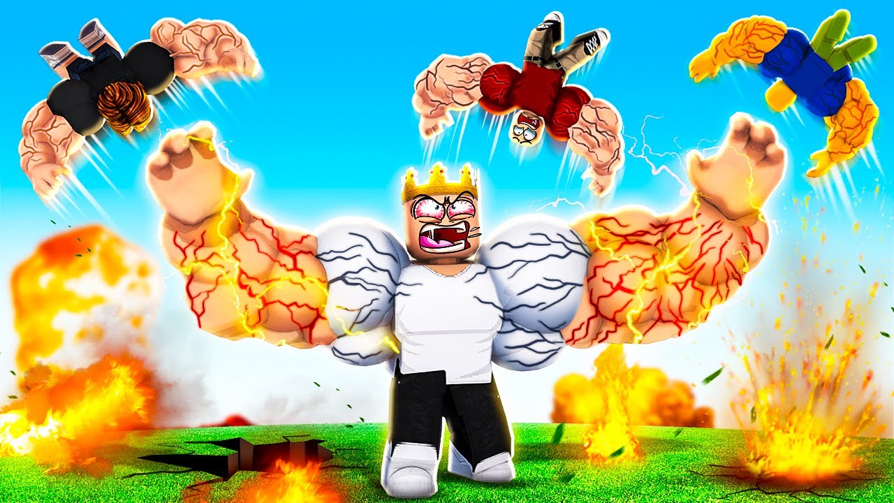 ROBLOX STRONG BOY ARMS - YouTube