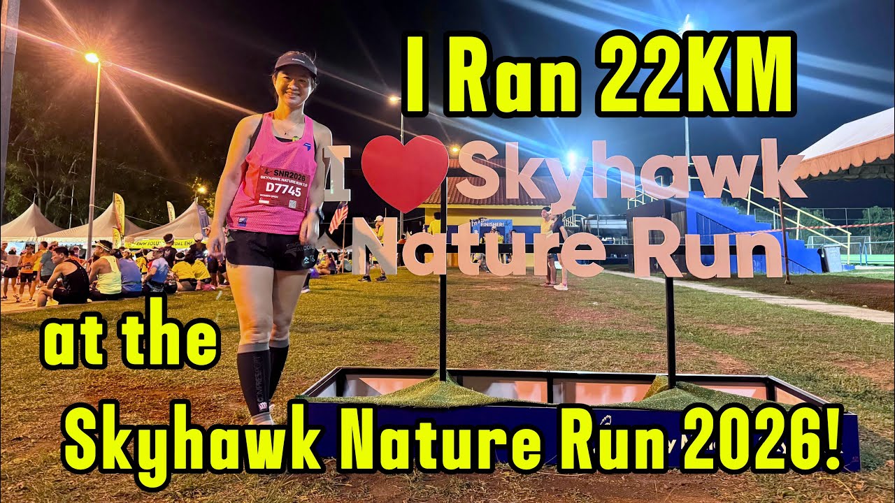 I Ran 22km at the SKYHAWK NATURE RUN 2026, Melaka, Malaysia! - YouTube