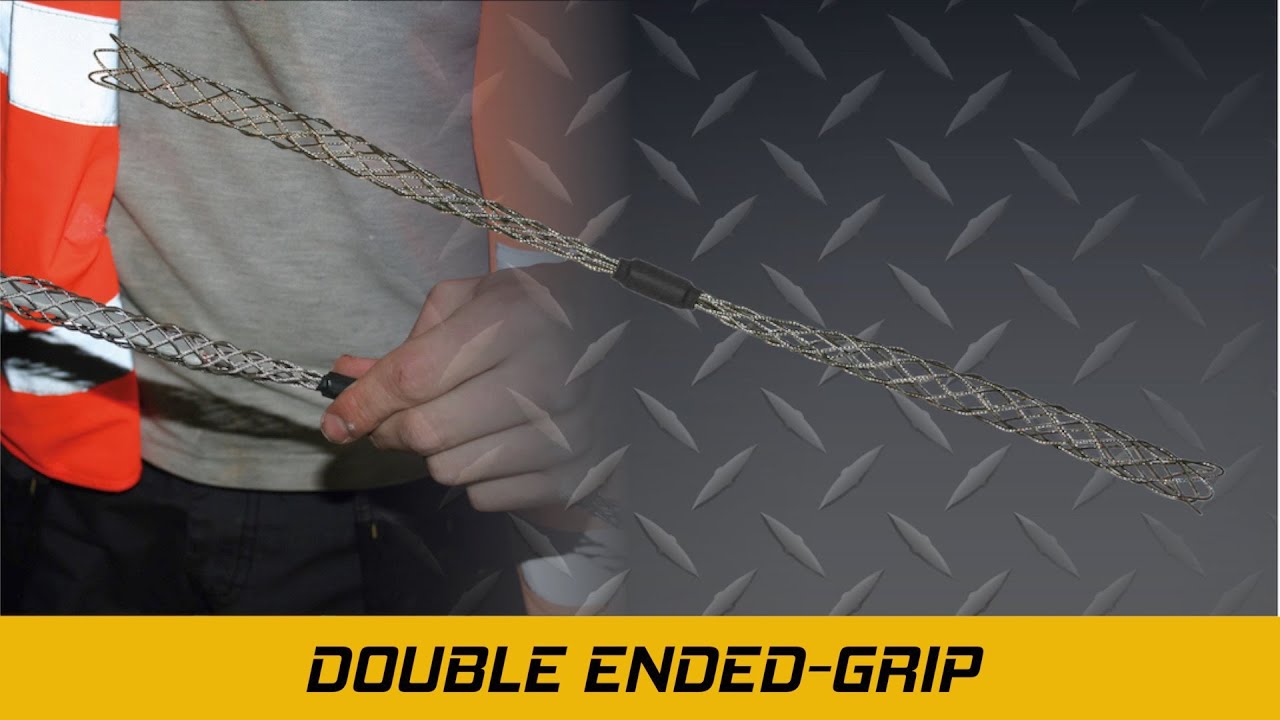 Install Multiple Cables At Once With The Double Ended-Grip - YouTube