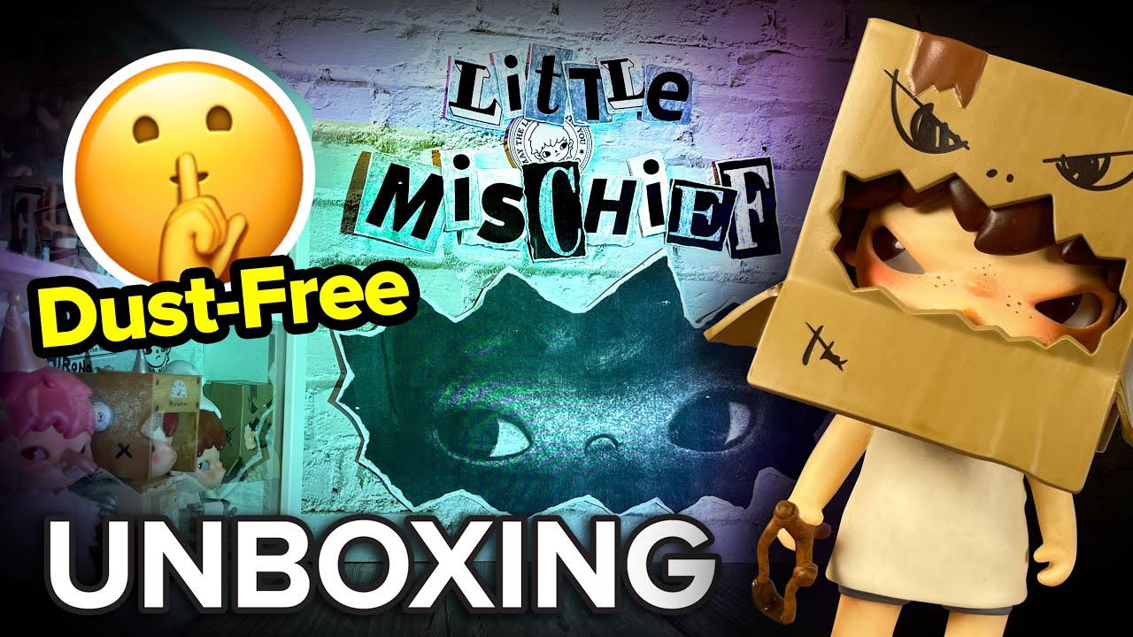 HIRONO Little Mischief POPMART x LANG Unboxing Full Case Blind Box ...