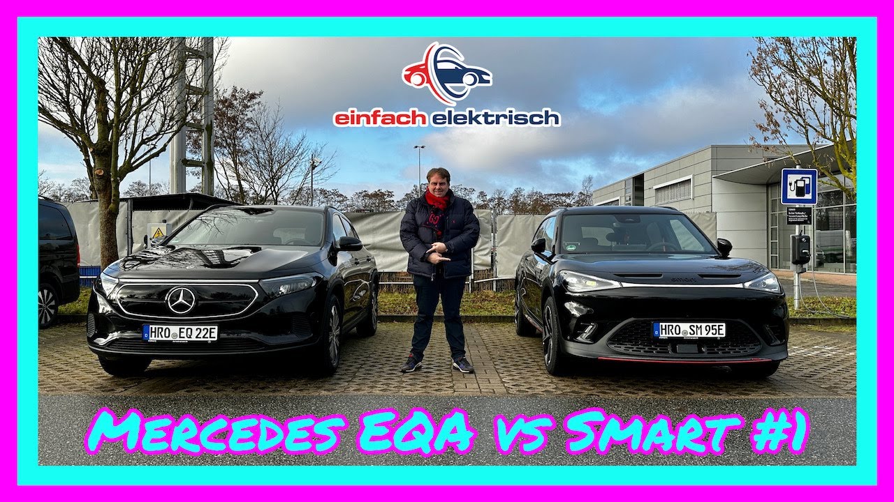 🚗 Vergleich Smart #1 vs Mercedes EQA 🤔 wer ist die bessere Wahl ⁉️ ...