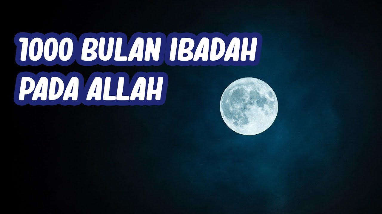1000 Bulan Ibadah Pada Allah - Ustadz Felix Siauw - YouTube