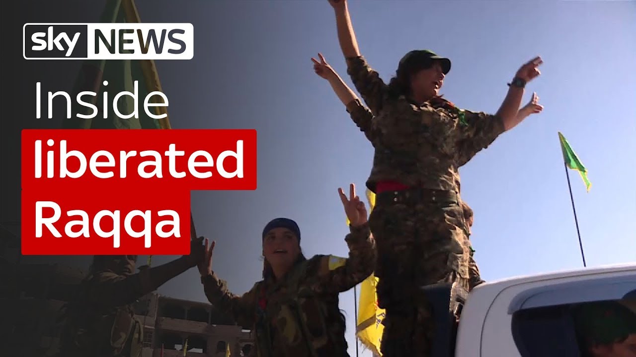 Inside liberated Raqqa - YouTube