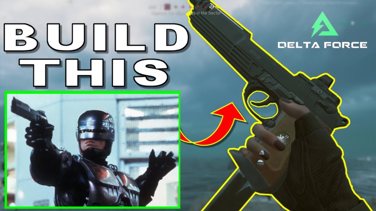 How to build ROBOCOP's Gun in Delta Force #deltaforce - YouTube
