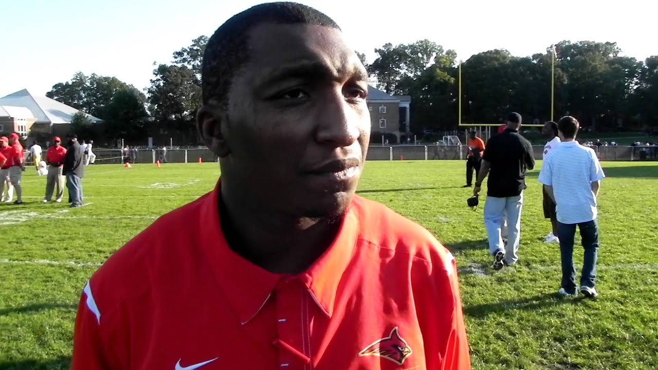 Calvert Hall football coach Donald Davis Calvert Hall/Gilman football ...