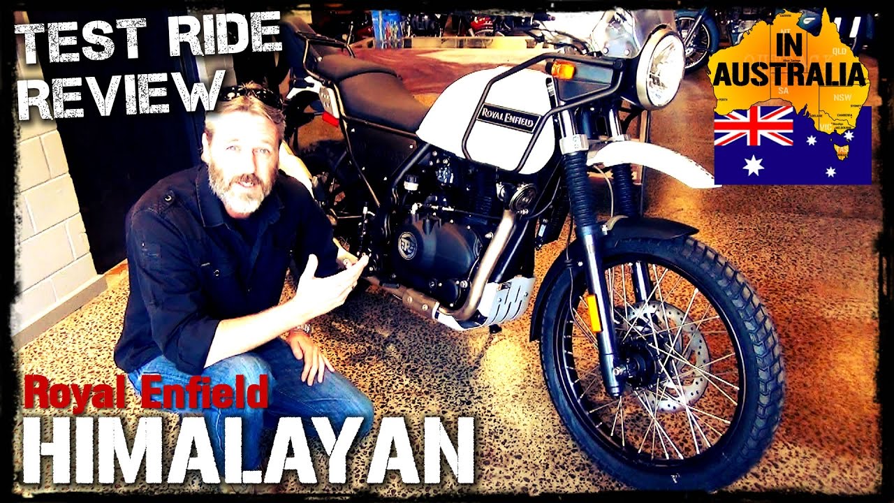 Royal Enfield Himalayan Australian Review - YouTube