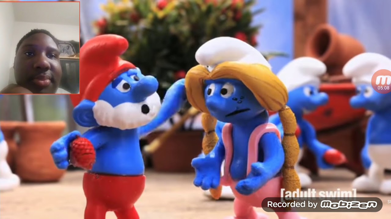 Robot Chicken Smurfs reaction - YouTube