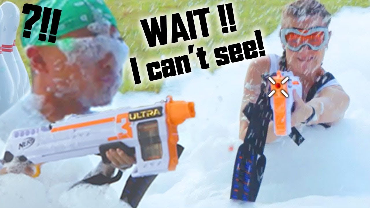 Nerf Ep 5 - Nerf Slide and Hit - NERF House Showdown - NERF Battle ...