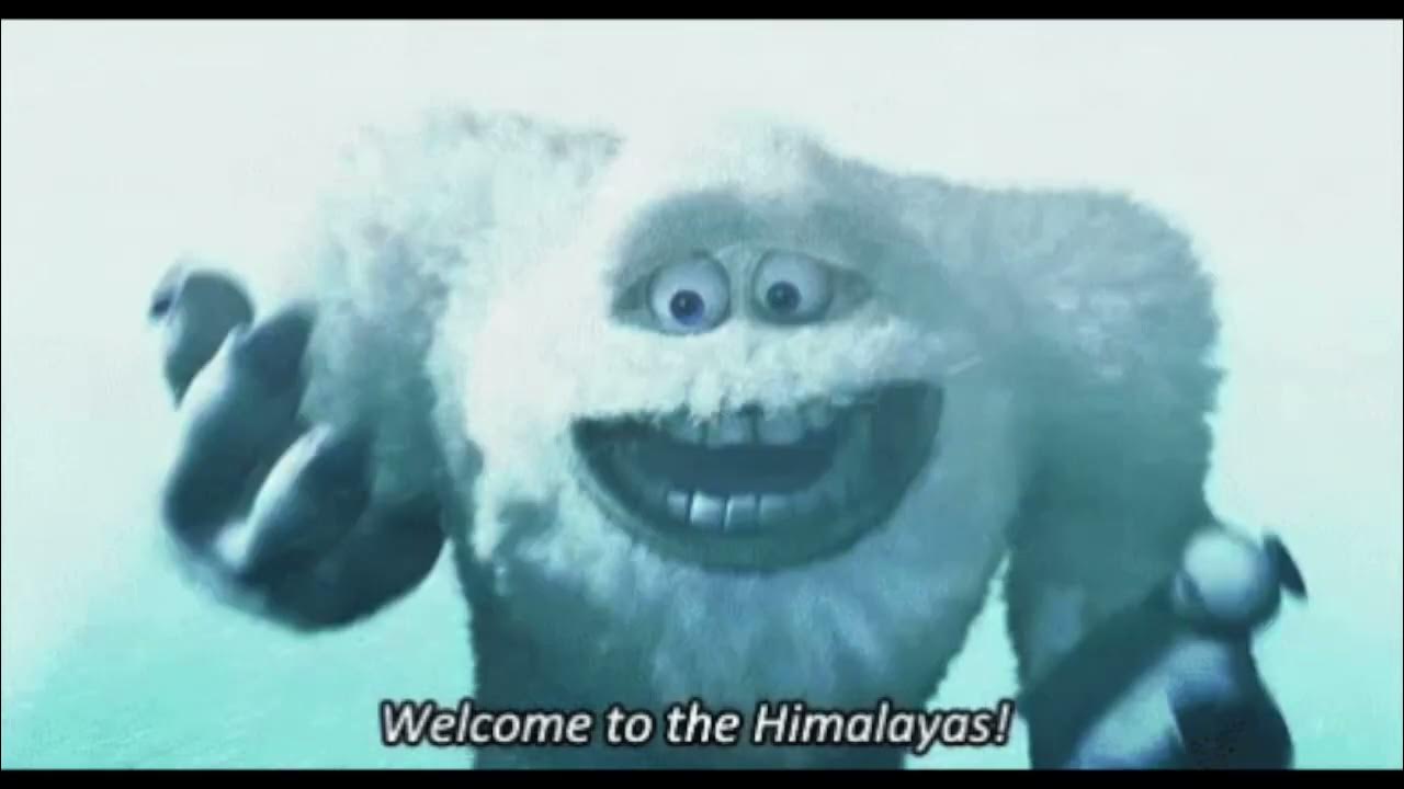 Monsters, Inc. Yeti Abominable Snowman - YouTube