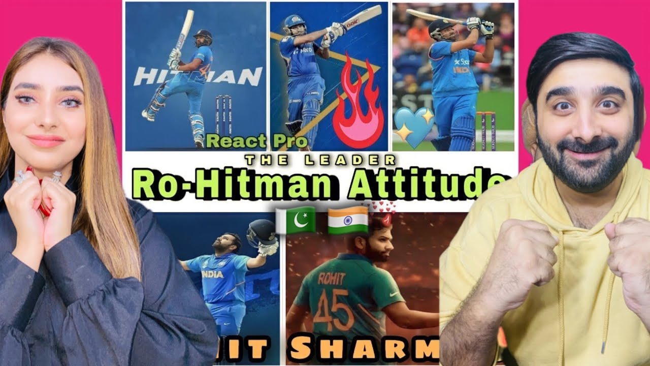 Pak reacts on Rohit Sharma Attitude Reaction | Indian captain X Ro ...