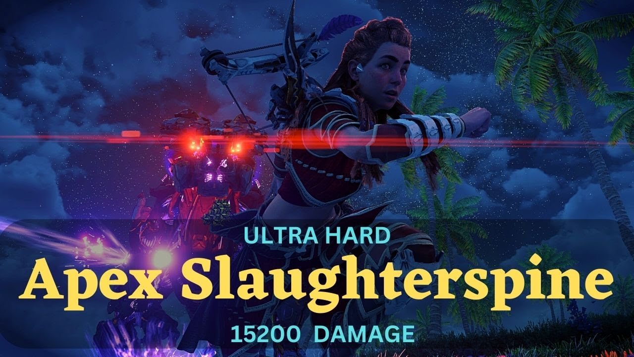 Aloy's god mode | Apex Slaughterspine (ultra hard) - YouTube