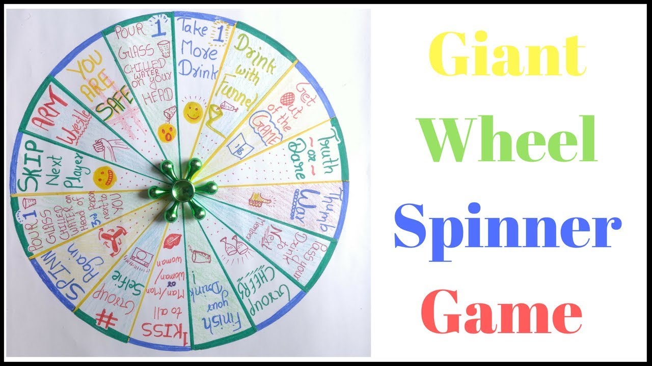 Summer Fun Spinner Game with Chilled Cold-drinks (Kitty Party Funny ...