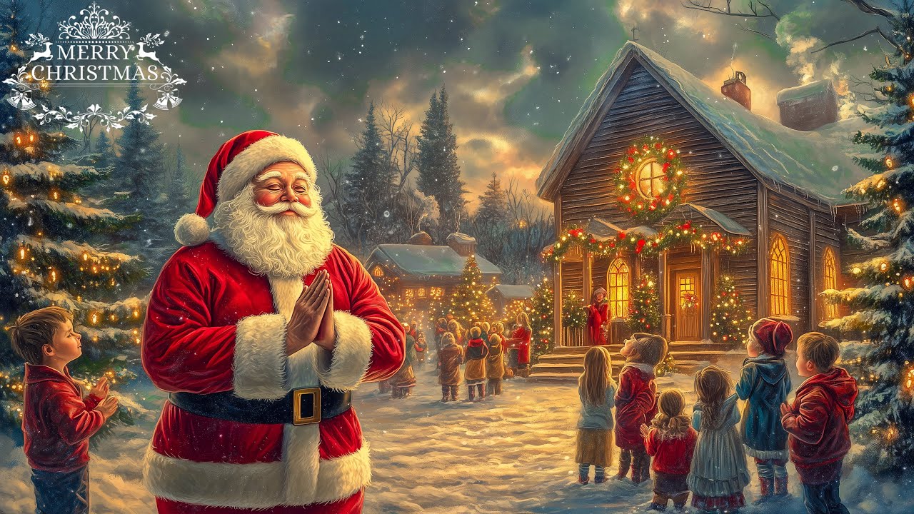Santa's Christmas Prayer 🎅 | Heartwarming Music & Jingle Bells for the ...