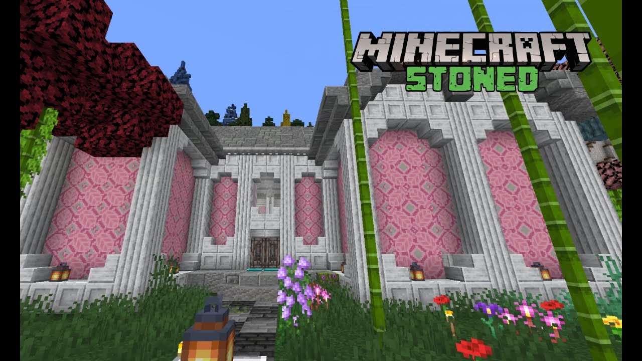 Modded Minecraft Relaxing Longplay Museum Build! (No Commentary) - YouTube