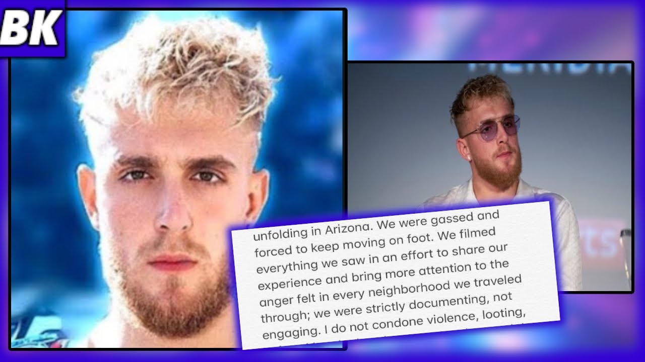 Jake Paul DENIES Looting And Get Arrested - YouTube