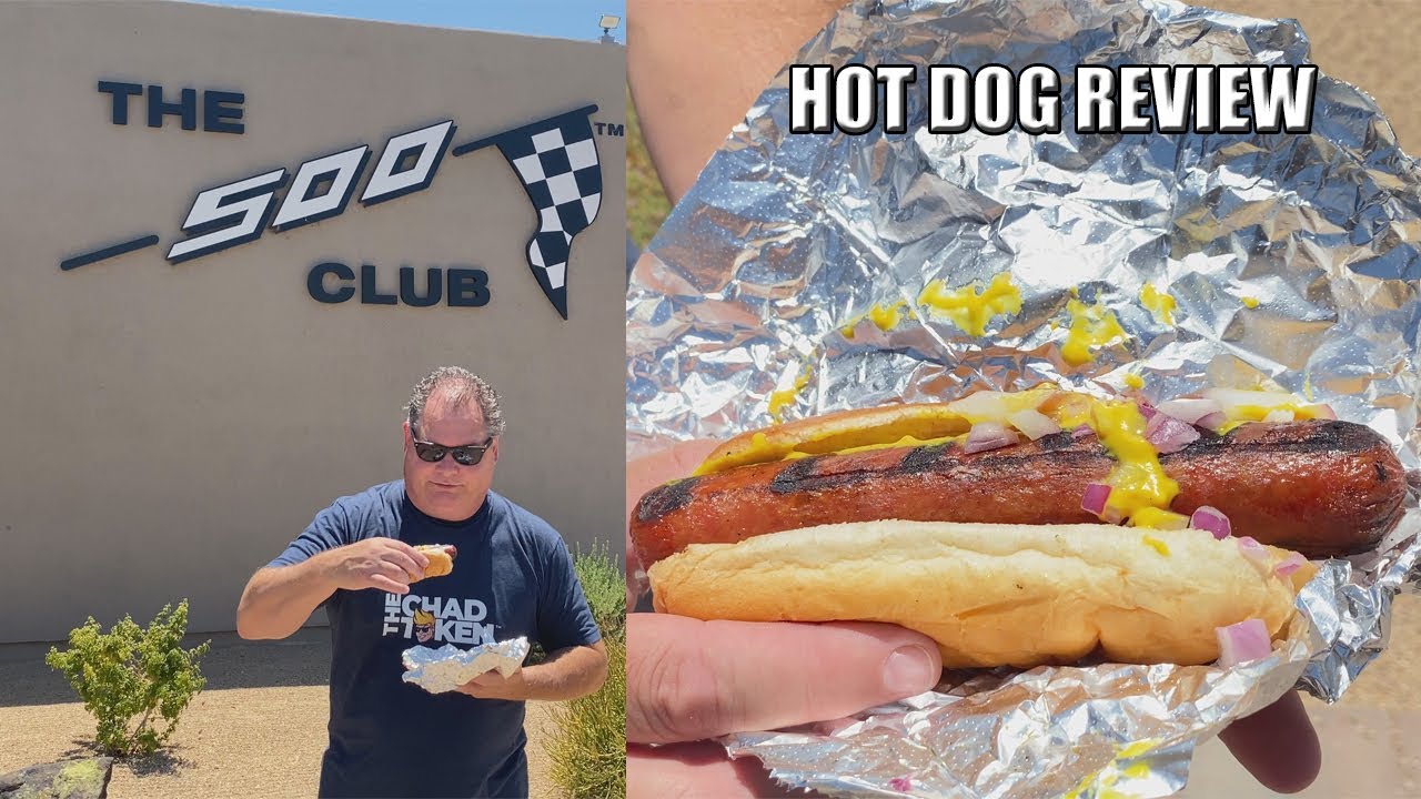 Hot Dog Review - The 500 Club Golf Corse - Glendale, AZ - YouTube
