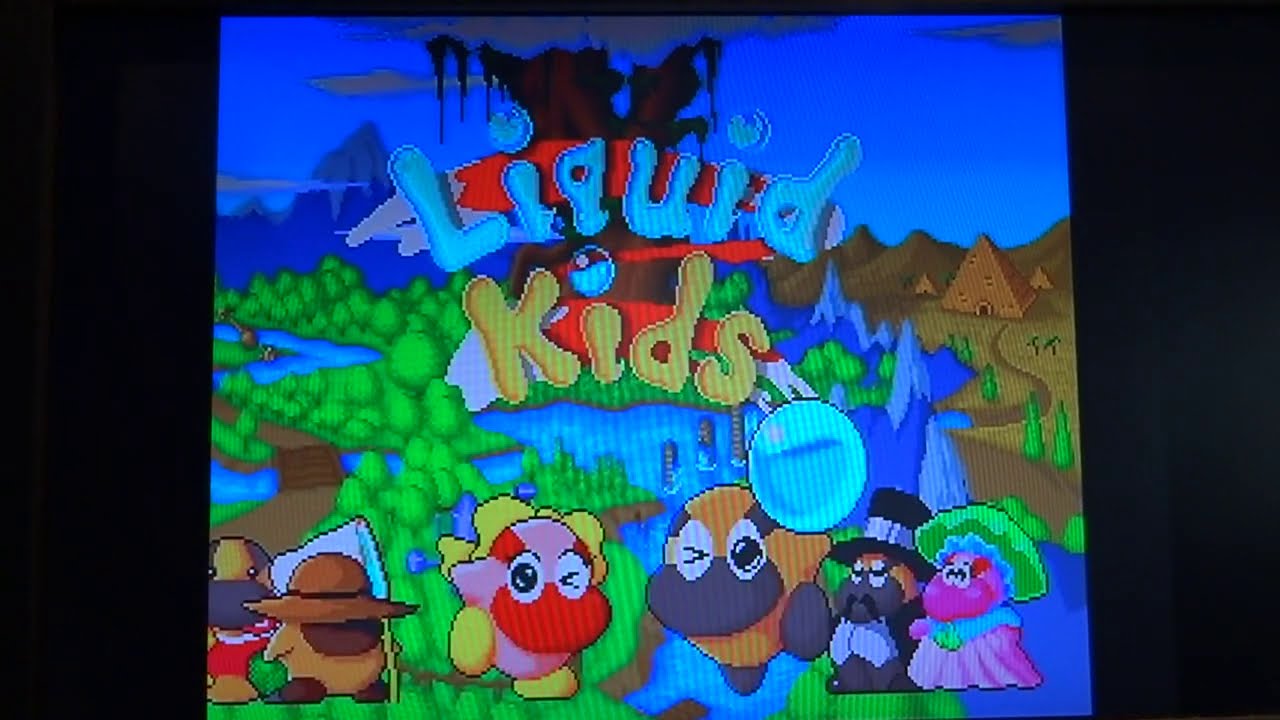 Liquid Kids: Arcade (Actual Hardware) - YouTube