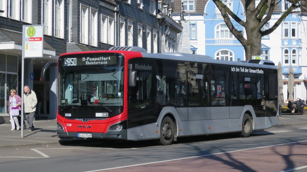 [Video] Bus MAN NL 330 Hybrid (12C) | #7149 | Rheinbahn AG Düsseldorf ...