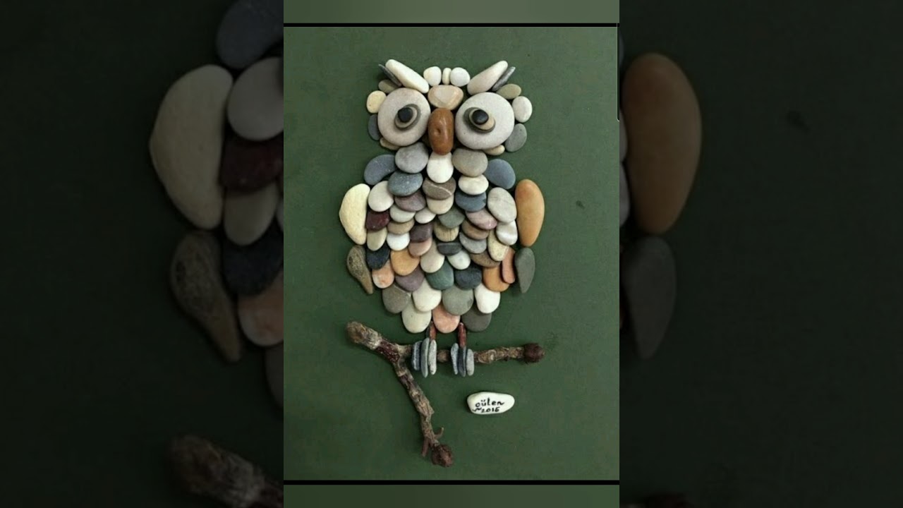 Creative Stone art 1 - YouTube
