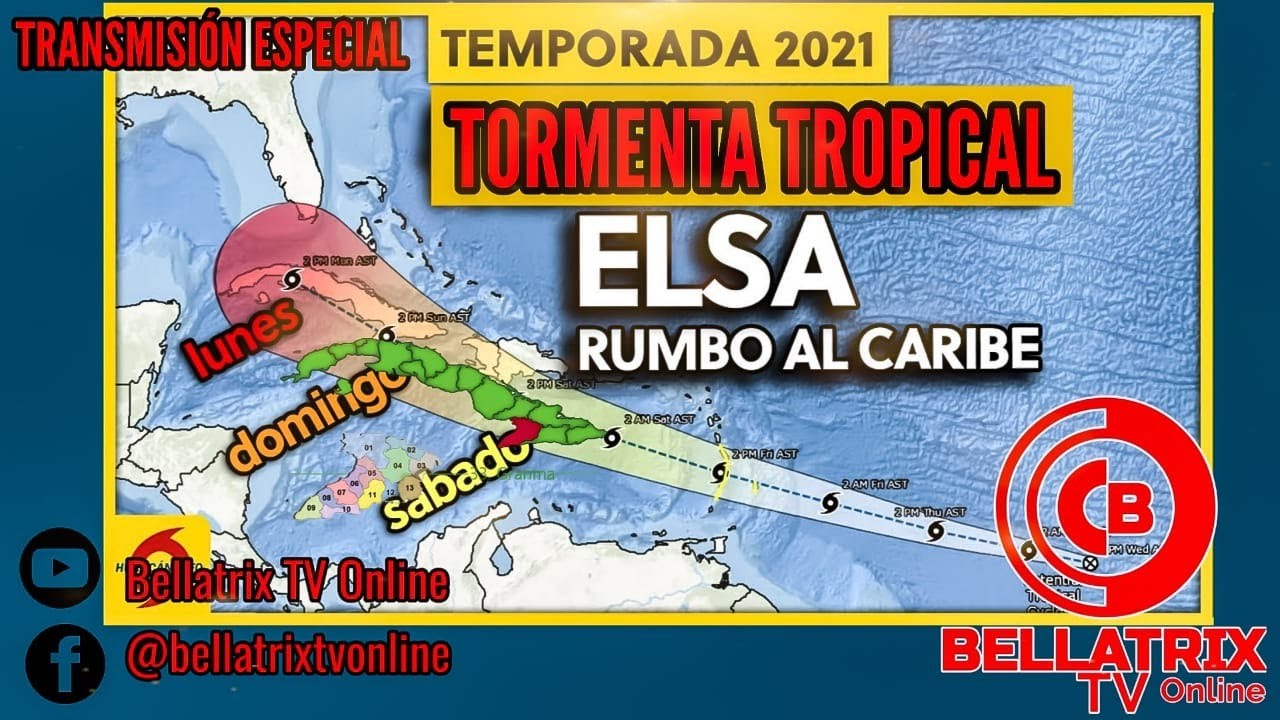 PROGRAMA ESPECIAL TORMENTA TROPICAL ELSA - YouTube