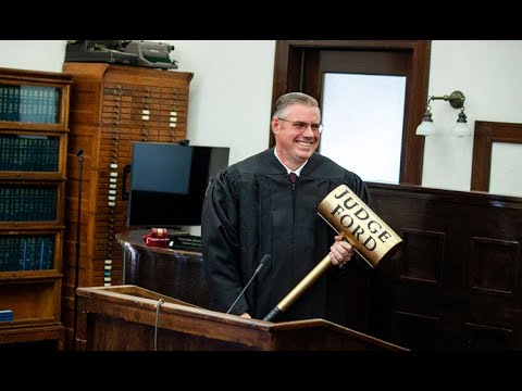 Judge Jeremy Ford Sworn In - YouTube