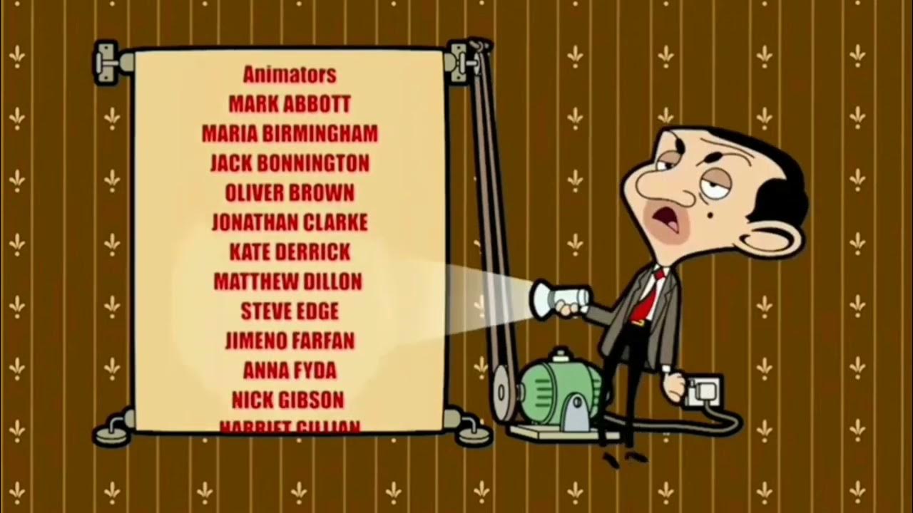 Mr bean end credits volume to maximum - YouTube