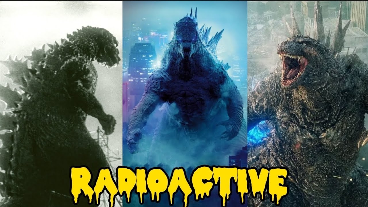Godzilla Tribute (Radioactive by imagine dragons) Music video - YouTube