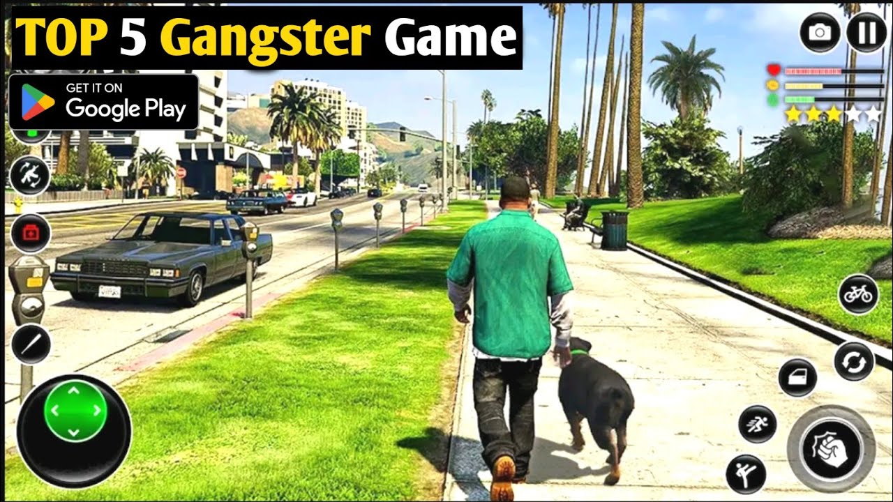 Top 5 Gangster Game for Android 2024 | Top 5 Gangster Game for Mobile ...