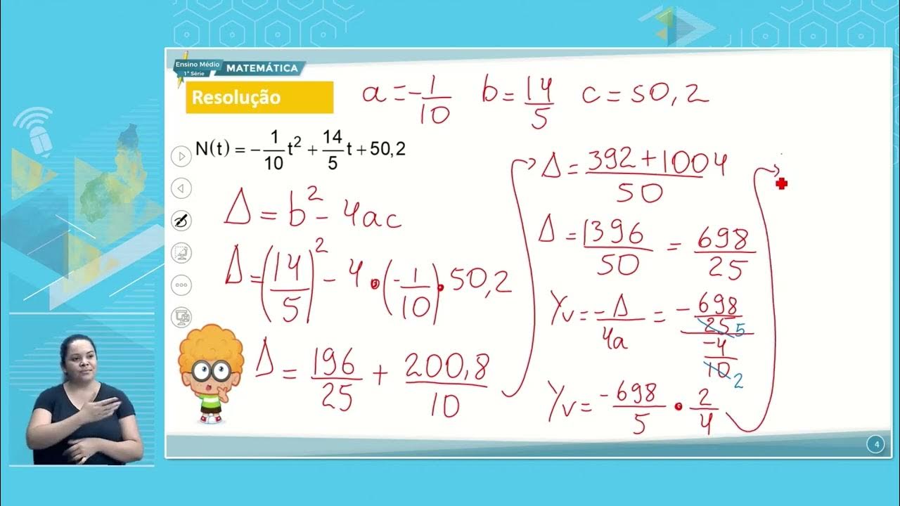 E MÉdio 1 Tarde MatemÁtica 05 07 2022 FunÇÃo Polinomial Do 2° Grau