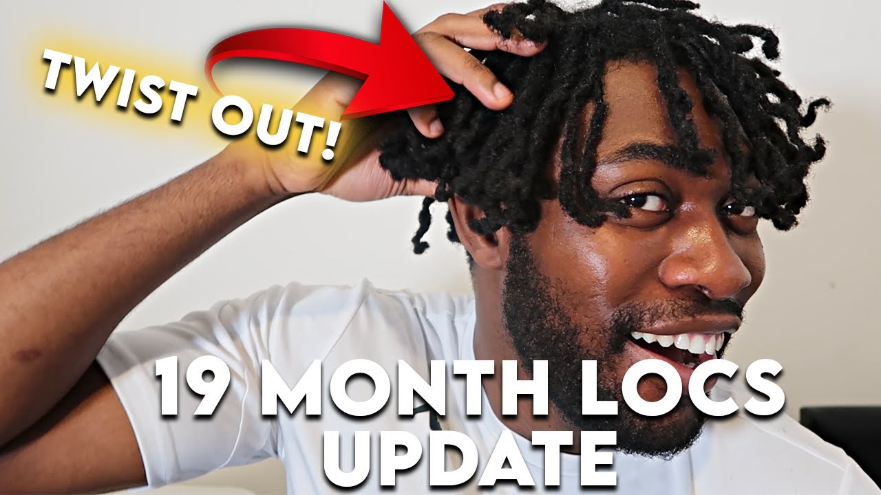 19 MONTH LOC UPDATE | TWO STRAND TWIST OUT ON MY LOCS - YouTube