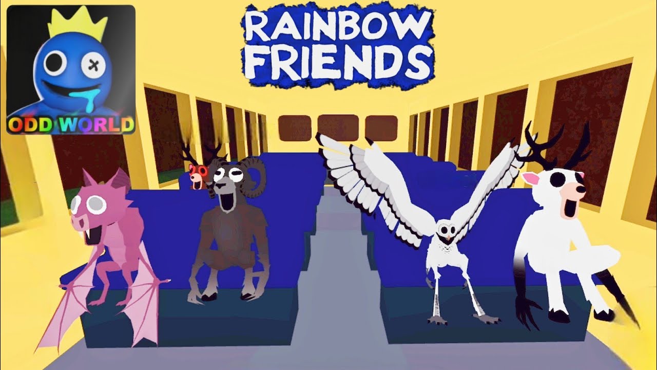 Playing As Deer Owl Ram Bat And Reindeer In Rainbow Friends Full ...