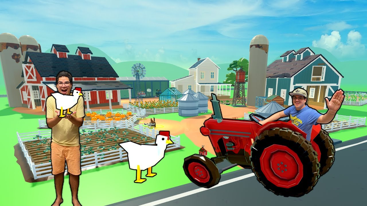 COMPRAMOS UMA FAZENDA GIGANTE MAS SÓ TINHA DUAS GALINHAS!! - Roblox ...