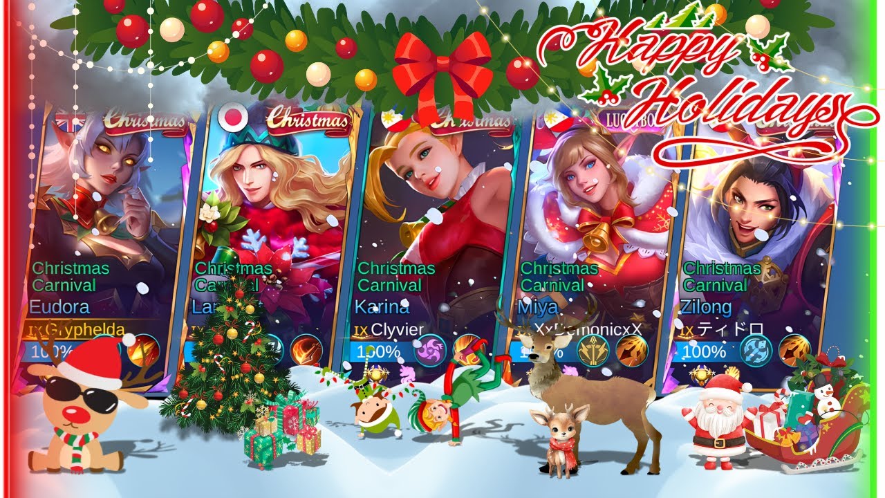 BER MONTHS! MERRY CHRISTMAS! | MLBB | EUDORA 2024 BUILD - YouTube
