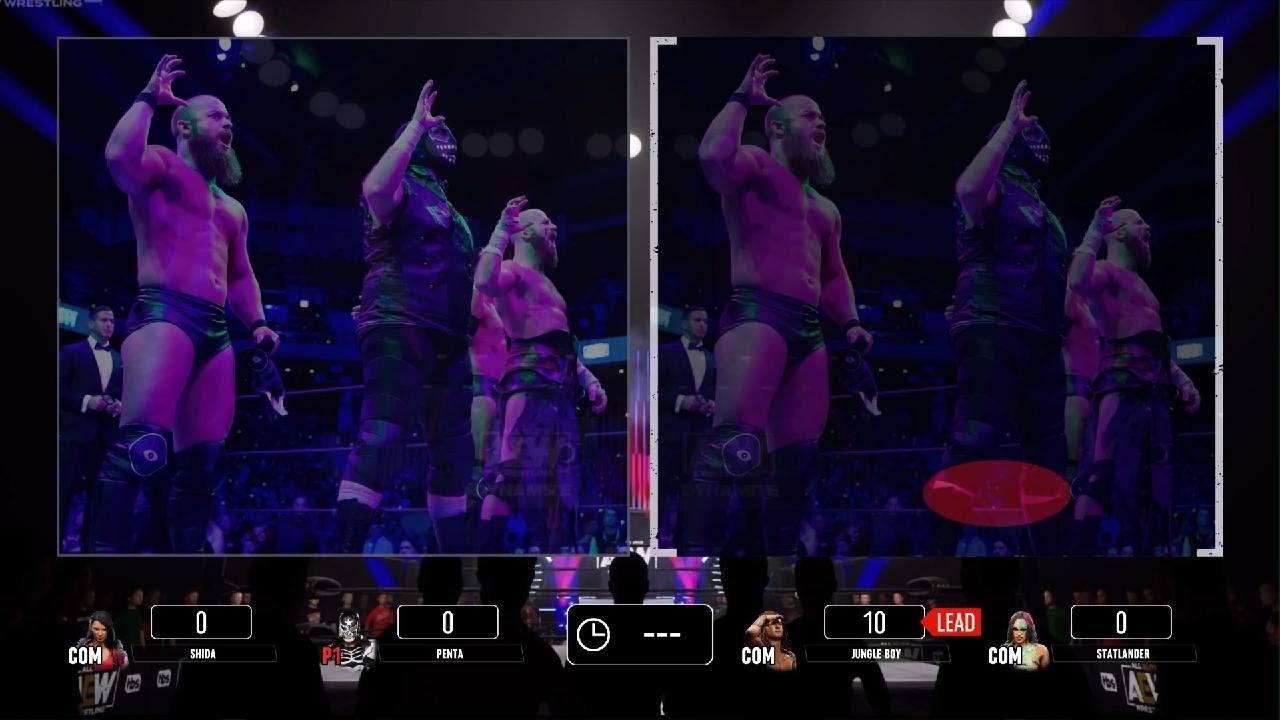 AEWMinigames: Spot The Difference(ft Penta El Zero M, Jungle Boy, Hikaru Shida, Kris Statlander ...