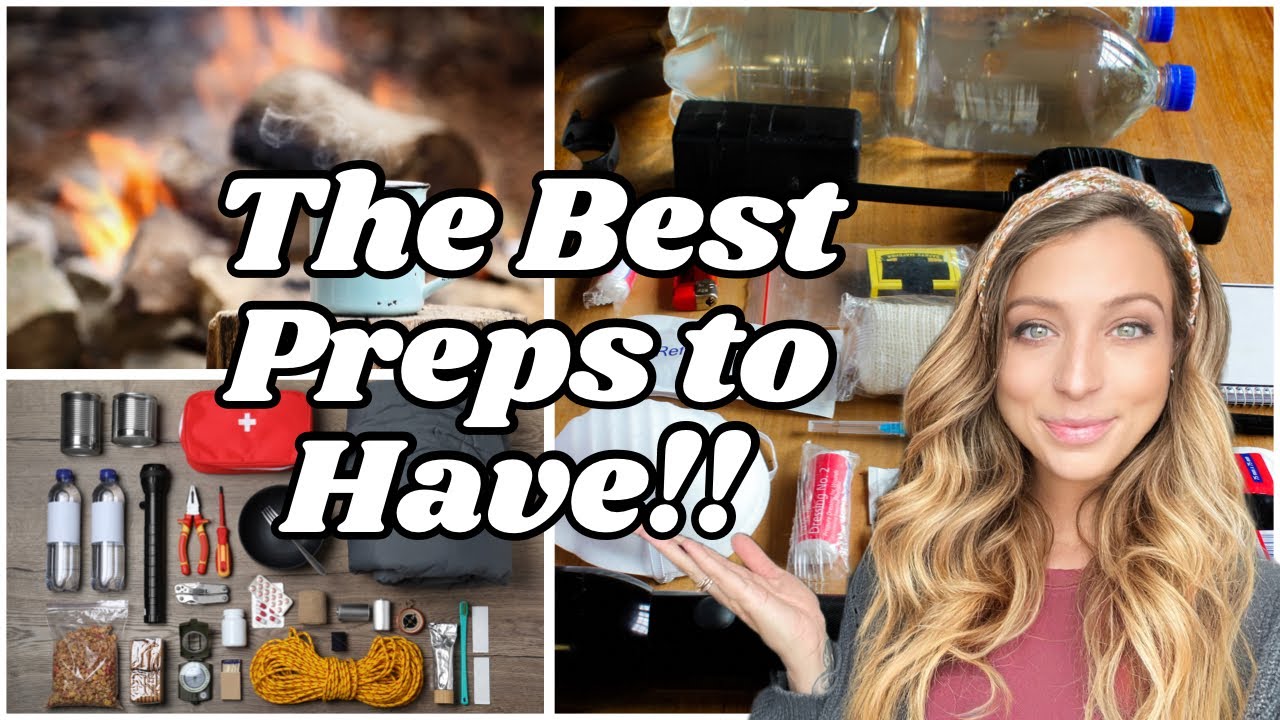 4 Items to Stockpile Now! | Prepper Pantry Must Haves - YouTube