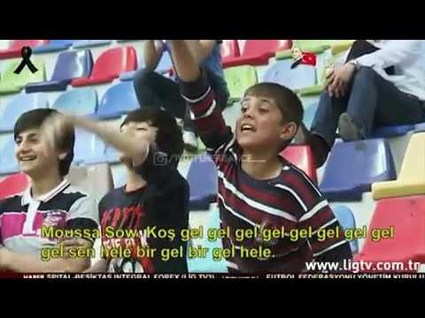 Moussa Sow ile kücük cocugun sohbeti