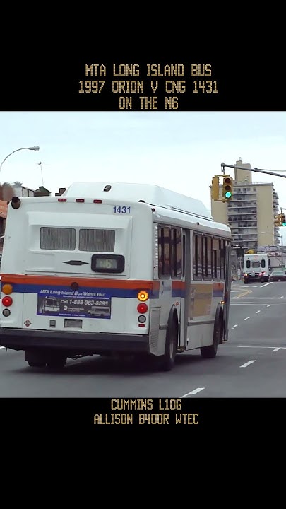 MTA Long Island Bus 1997 Orion V CNG 1431 On The N6 #mtabus #newyorkcity #nycbus #queensnyc ...