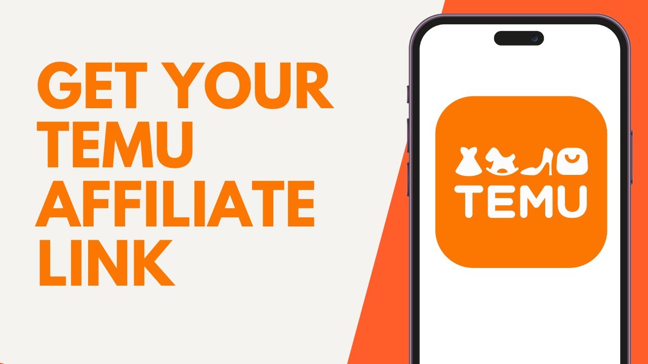 How to Get Your Temu Affiliate Link - YouTube