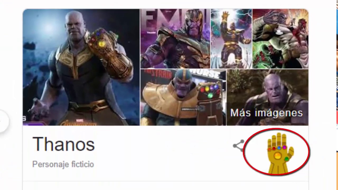 Easter Egg! Google Thanos - YouTube