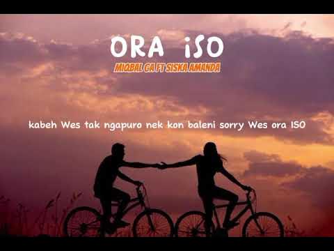 Ora iso - miqbal ga ft siska amanda versi aquatik (official lirik video) - YouTube