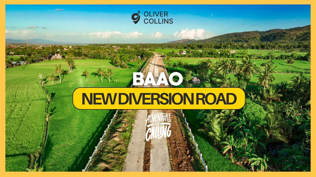 New Diversion Road Baao, Camarines Sur - YouTube