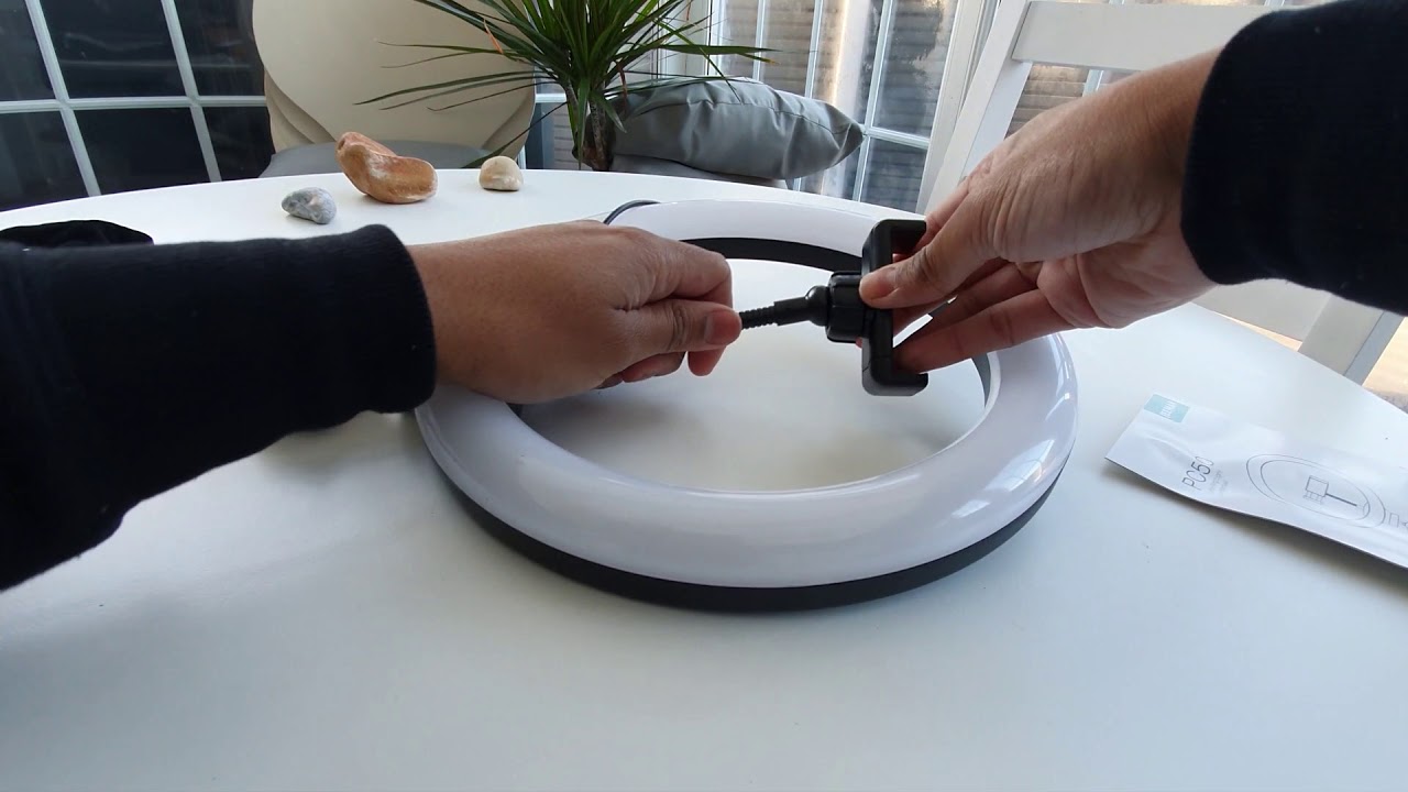 Jeemak LED 10" ring light unboxing and quick review. - YouTube