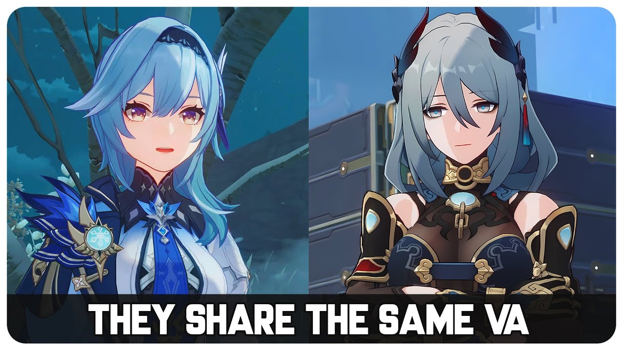 Hanya and Eula share the Same Voice Actor | Honkai Star Rail 1.5 - YouTube