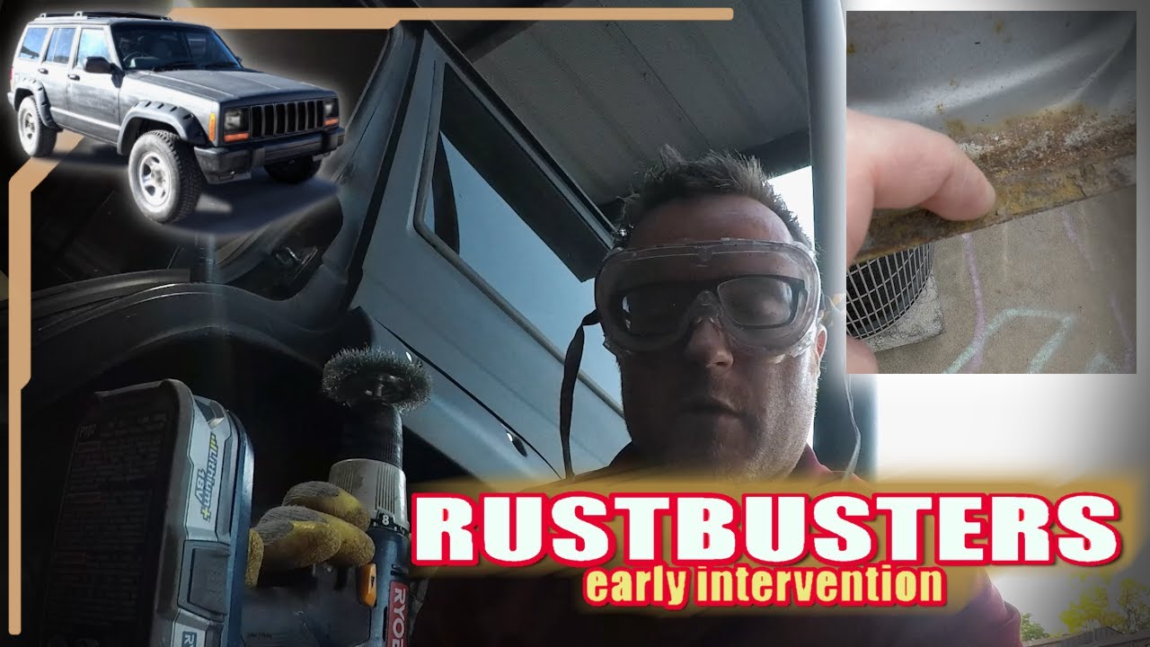 projectXJ: Early rust intervention, Jeep door pinch seams (84-01 Jeep ...