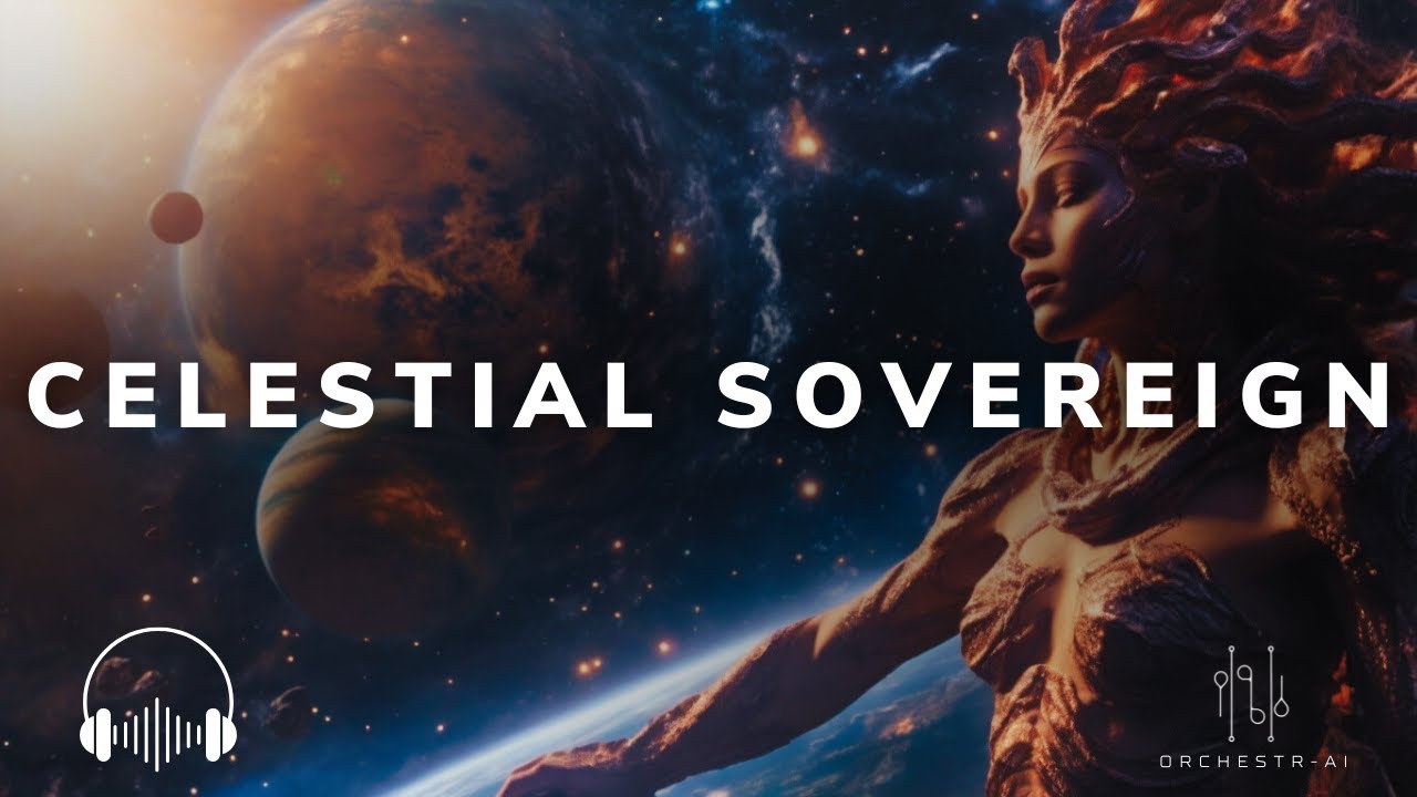 Celestial Sovereign | Epic Orchestral Cosmic Music by Orchestr-AI - YouTube