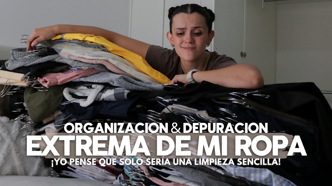 ORGANIZACIÓN & DEPURACIÓN DE ROPA, ¡preparándonos para el otoño! - YouTube