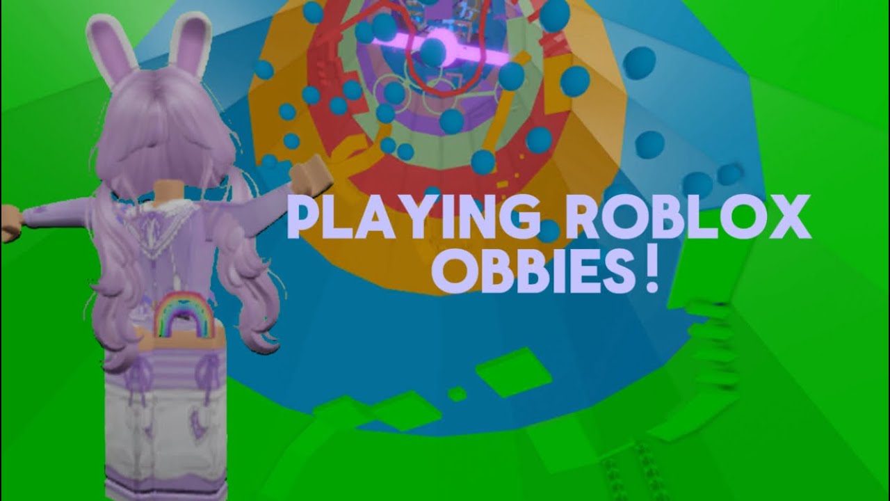 Playing ROBLOX obbies! (Tower of hell and Obby but your on a bike ...