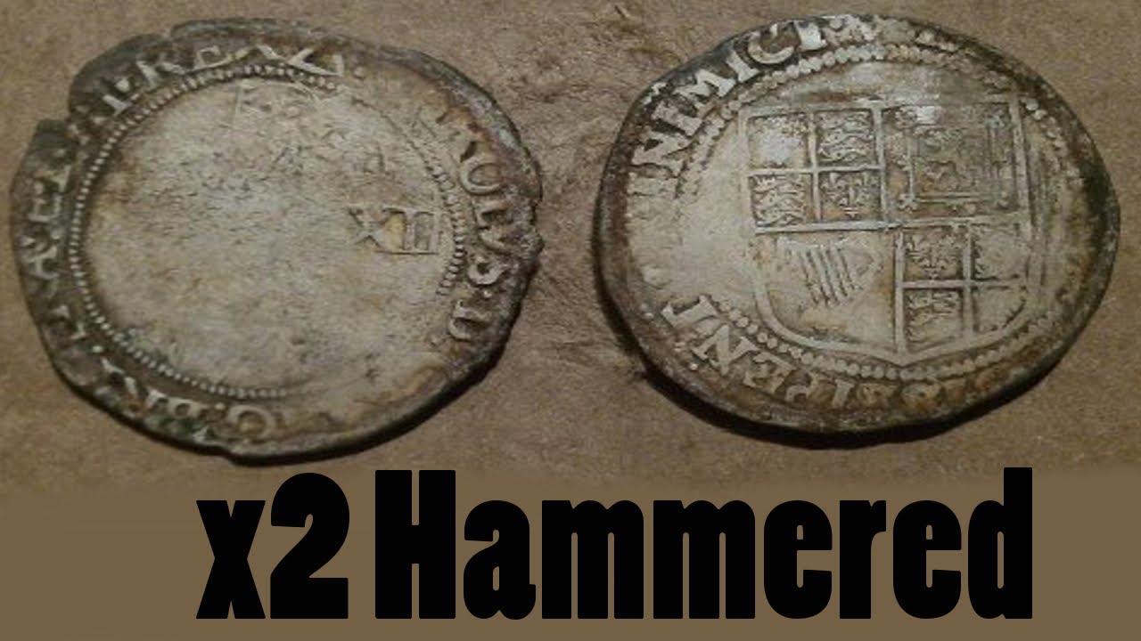 Metal Detecting UK (Garrett ACE 250) Mini Hoard Hammered Coin Spill! #6 ...