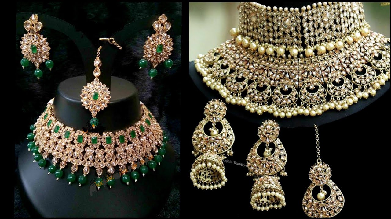 Heavyweight Bridal Jewellery Collection Different Styles With Real ...