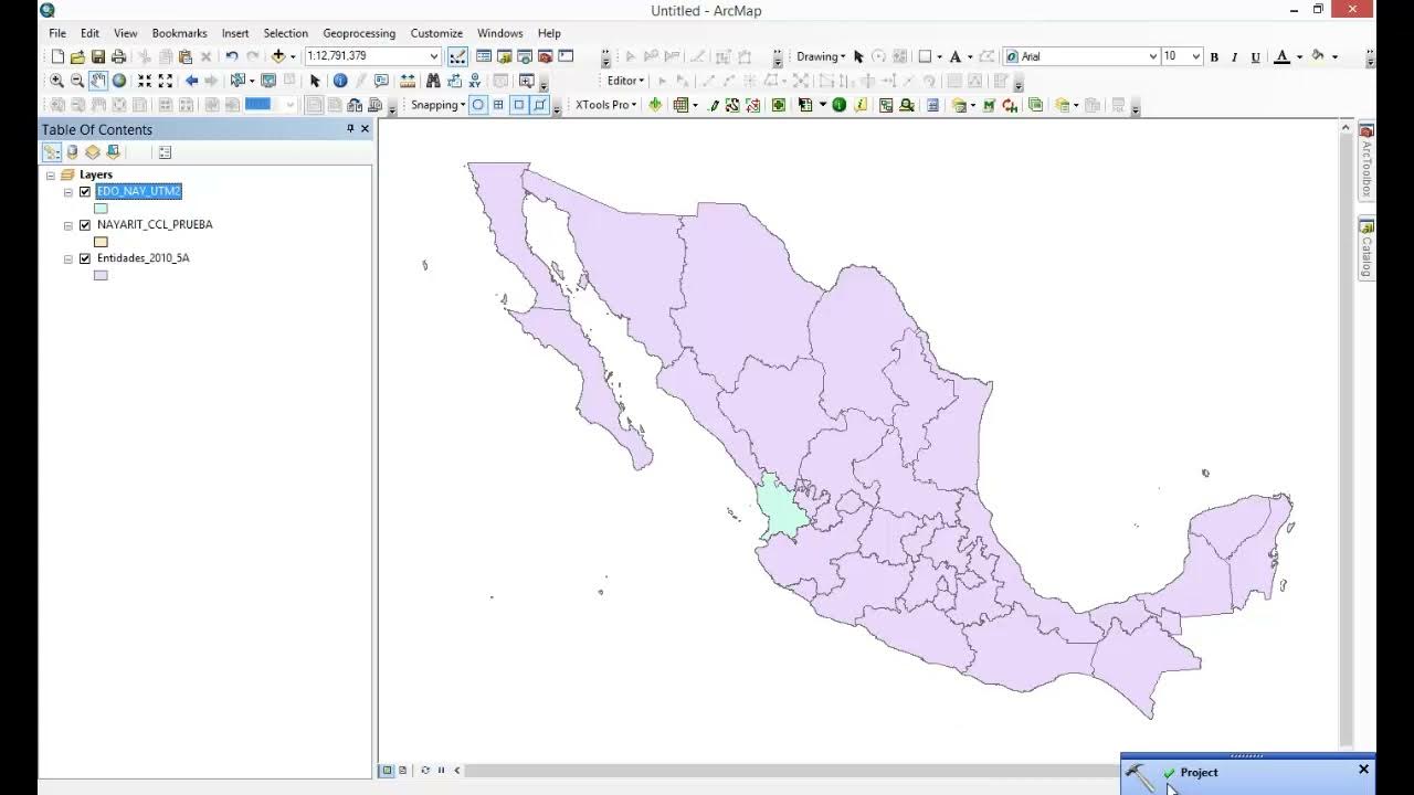 ARCMAP MAPA E2 - YouTube